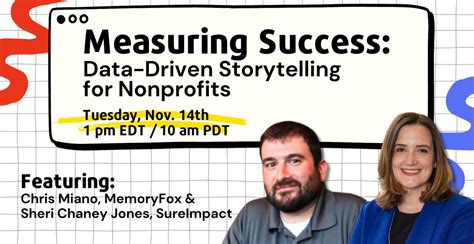 measuring success data driven storytelling for nonprofits memoryfox