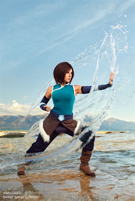 Korra Legend Of Korra Sweet Angel Cosplay