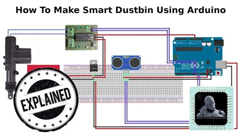 Smart Dustbin Using Arduino Youtube