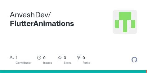 Github Anveshdevflutteranimations