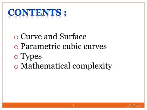 Computer Graphicsparametric Cubic Curves Pptx