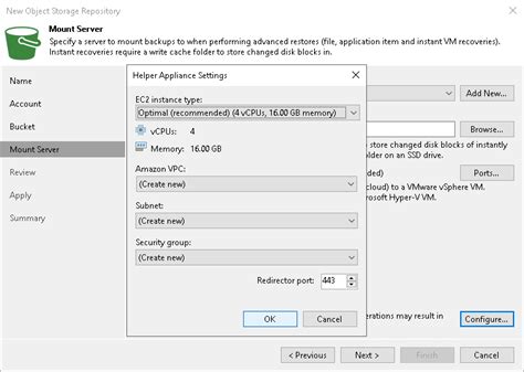 Step 5 Specify Mount Server Settings User Guide For Vmware Vsphere
