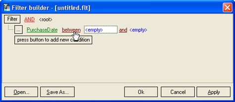 Using Filter Builder Dialog Vcl Devexpress Documentation