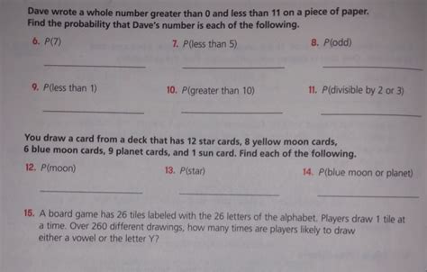 Solved Dave Wrote A Whole Number Greater Than O And Less