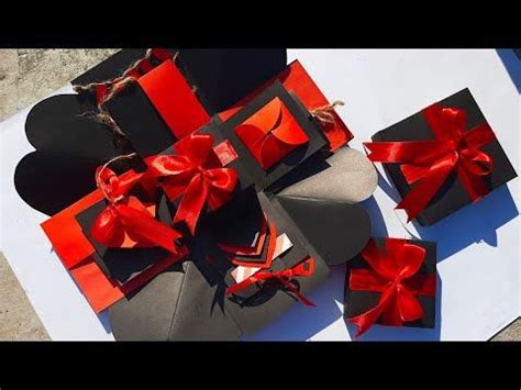 DIY Exploding Box How To Make Exploding Box Exploding Box Tutorial For Beginner