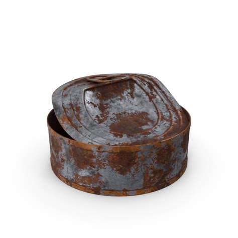 Tin Can Rust Open PNG Images PSDs For Download PixelSquid S