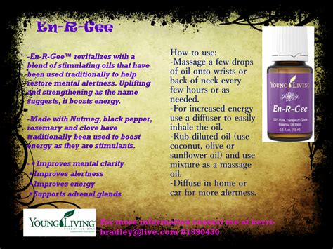 En R Gee Kerris Young Living Essential Oils Blog