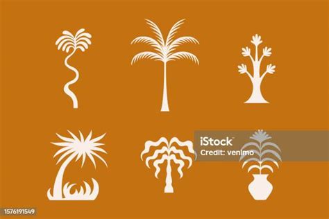 벡터 로고 및 인쇄 디자인 템플릿 여름 야자수 열대 손으로 그린 일러스트레이션 열대 서핑 개념 휴가 및 여행 야자수 및 히피