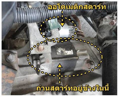 ซอมไดสตารทหรอแกปญหาไดสตารทรถยนตมอสองดวยตนเองเบองตน