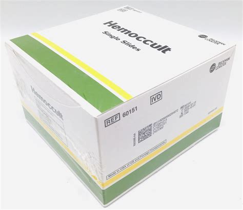 New Beckman Coulter 60151 Hemoccult Single Slides Lab General For Sale Dotmed Listing 4577233
