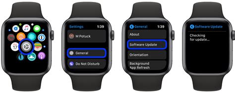 WatchOS How To Update Software Directly On Apple Watch To Mac