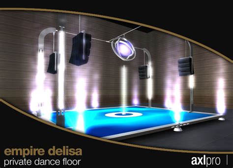 Second Life Marketplace Axl Pro Box Empire Delisa Private Dance Floor