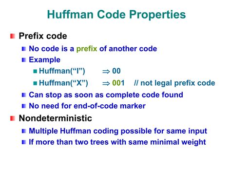 Compression And Huffman Coder Problem Ppt