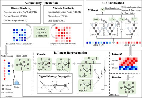 Identification Of Microbedisease Signed Associations Via Multi Scale