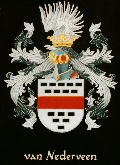 Wapen Van Nederveen Gm  Coat Of Arms Crest Of Nederveen Gm 