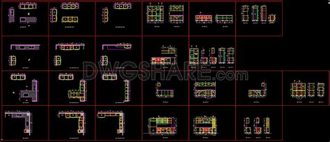 96cad Technical Drawings Of Kitchen Cabinets For The House Free Cad Blocks Download Dwg