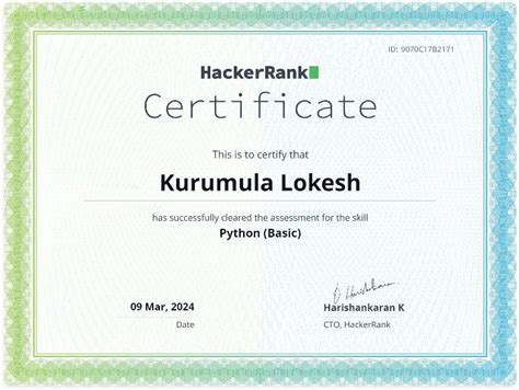 Kurumula Lokesh On Linkedin Pythoncertified Codingjourney Continuouslearning