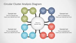 Cluster Analysis Concept Diagram For PowerPoint SlideModel
