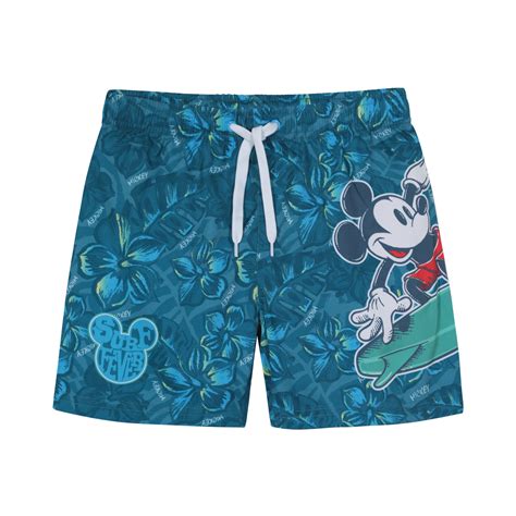 Traje De BaÑo NiÑo Short Mickey Disney Traje De BaÑo NiÑo Short Mickey Disney