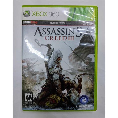Assassins Creed Iii For Xbox 360