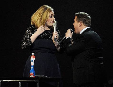 Brits 2012 James Corden Explains Why He Was Forced To Cut Off Adele