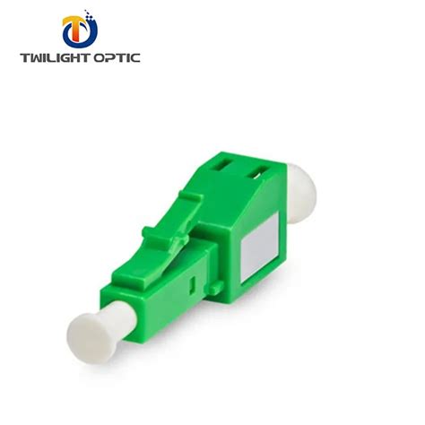 Fiber Attenuator Lc Apc Polish Lc Pc Attenuator 2db Lc Apc Single Mode Fiber Optic Attenuator