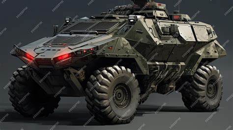 Premium Ai Image Armored Personnel Carrier