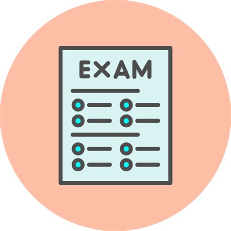 Exam Vector Icon 16419599 Vector Art At Vecteezy