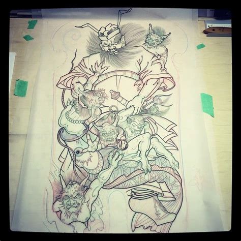 Back Piece For Today Shoki Yokai Koinobori Tangonosekku Zhongkui