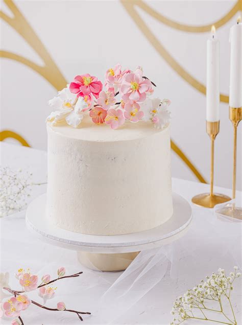 Naked Blossom Cake Next Day Delivery Patisserie Valerie