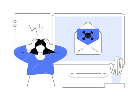 Premium Vector Malware Abstract Concept Vector Illustration