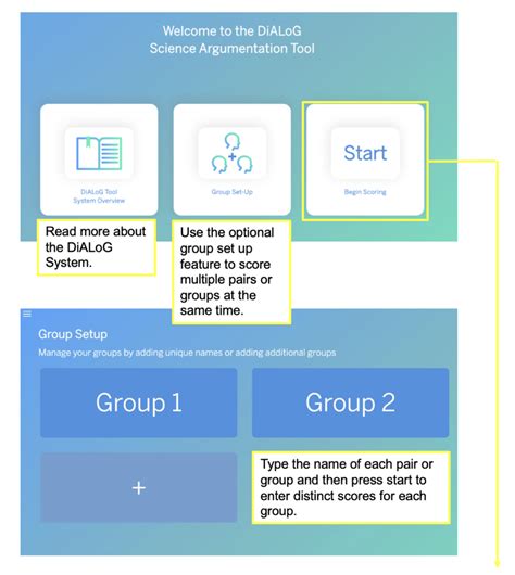 Dialog Formative Assessment System Visual Guide Dialog
