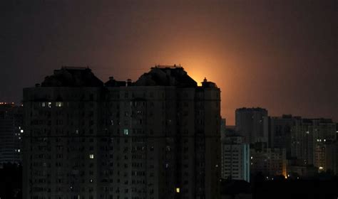 Российские войска атаковали Киев дронами „Шахед“ Средства ПВО сбили полтора десятка