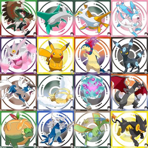 Art I Hope You All Like This Artwork O Made Of Some Shiny Pokemon