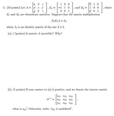Solved Let A E And E Where E And E Are Elementary Chegg Com