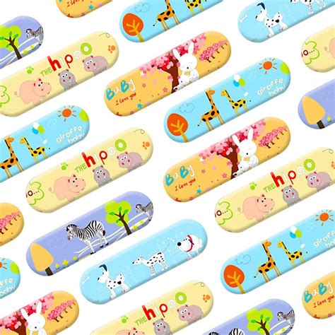 Andicage Cute Bandages 100 Count Water Resistant Breathable