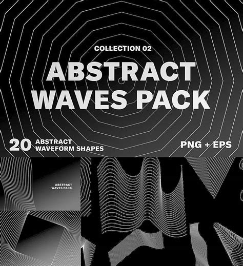 Abstract Waves Pack Free Download