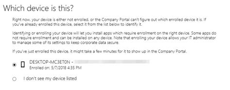 Intune 公司门户应用未显示为“可用” Intune Microsoft Learn