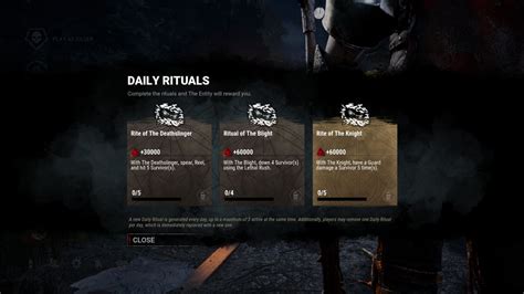 Why Doesnt This Say Rite Of The Blight Is Bhvr Stupid R Deadbydaylight