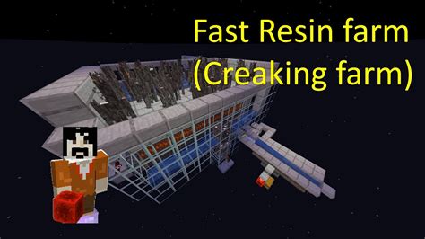 Minecraft Resin Farm Fast And Easy 120k Clumps H At Night 50k Clumps H Average Java 1 21 4