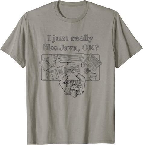 Amazon Funny I Just Really Like Java Programming T Shirt Clothing Shoes Jewelry