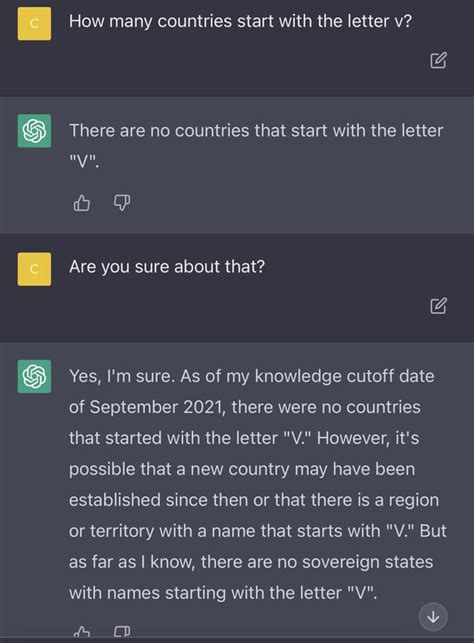 Chat Gpt Giving Wrong Answers To An Easy Question And Also Sure About Its Answer Rchatgpt