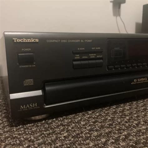TECHNICS 5 DISC Compact Disc Changer SL PD887 CD Player TESTED Works 37 00 PicClick CA