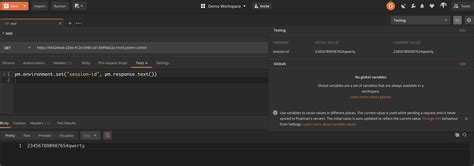 Set A Variable From Raw Text Response Just Getting Started Postman Community