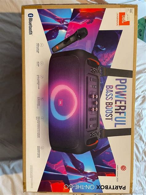 JBL POWERFUL BASS BOOST KARAOKE WITH MICROPHONE Audio Microphones On Carousell