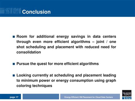 Ppt Energy Efficiency In Cloud Data Centers Energy Efficient Vm Placement For Cloud Data