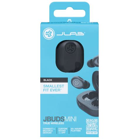Jlab Audio Jbuds Mini True Wireless Earbuds Black Walgreens