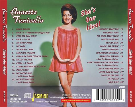 Annette Funicello Stats