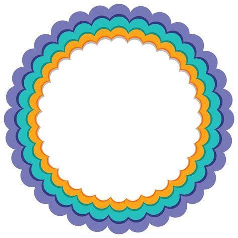 Moldura Circulo Ondas Imagens Download Grátis No Freepik