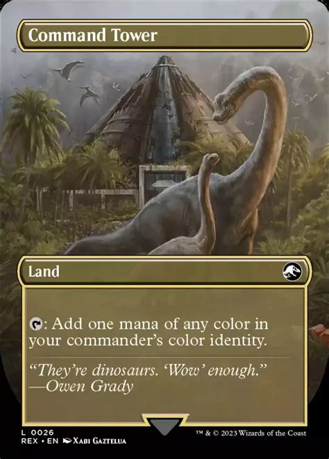 Magic The Gathering Jurassic World Cards Full List Card Gamer